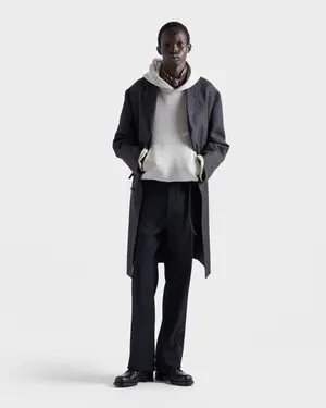 Prada Cotton Fleece Hoodie