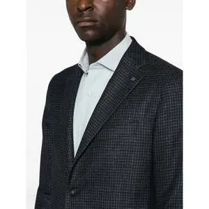 Tagliatore Houndstooth Blazer - Multicolor