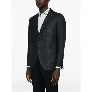 Tagliatore Houndstooth Blazer - Multicolor