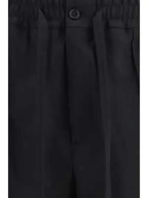 Valentino Garavani Vlogo Embroidered Cotton Gabardine Pants