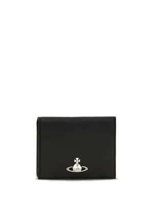 VIVIENNE WESTWOOD Orb Logo Bifold Wallet - Black