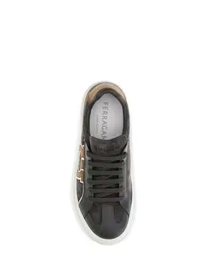 FERRAGAMO Gancini Sneakers - Gray