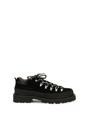 Dsquared2 Suede Lace-up Sneakers - Black