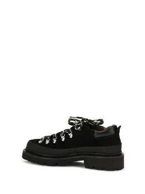 Dsquared2 Suede Lace-up Sneakers - Black