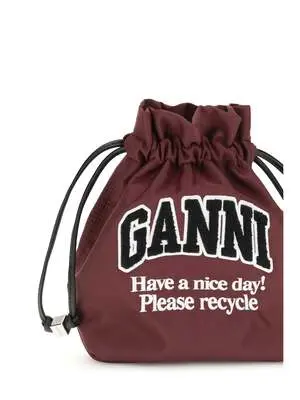GANNI Nylon Pouch - Multicolor