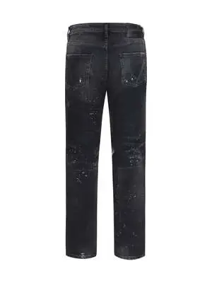 Dsquared2 Teddy Dark Wash Stretch Denim Jeans