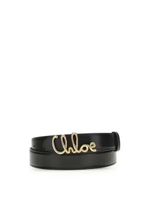 Chloé Iconic Belt - Black
