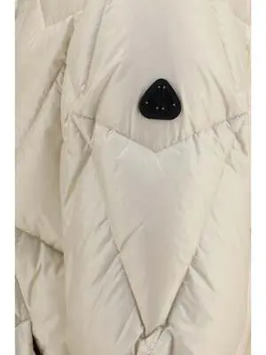 Moose Knuckles Quilted Iceberg Puffer Jacket - Cream