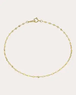 ZOE LEV 14k Yellow Mini Mirror Chain Bracelet - Gold