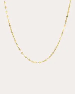 ZOE LEV 14k Mini Mirror Chain Necklace - Gold