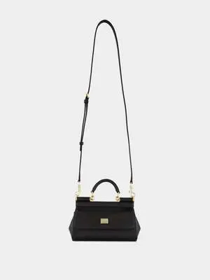 Dolce & Gabbana Small Sicily Calfskin Bag