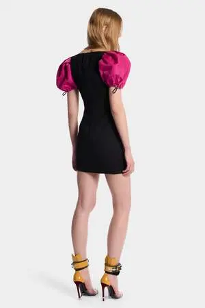 Dsquared2 Hybrid Snow-tech Bustier Dress