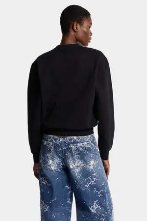 Dsquared2 Crewneck Sweatshirt With Lettering Print