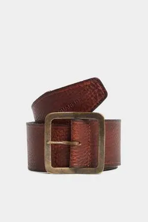 Dsquared2 Leather Belt With Buckle - Brown
