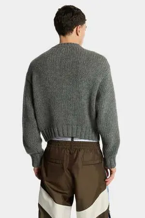 Dsquared2 Wool Alpaca Blend Skiers Pullover