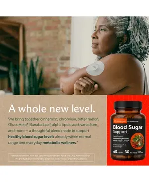 SUNERGETIC Blood Sugar Support Supplement With Cinnamon