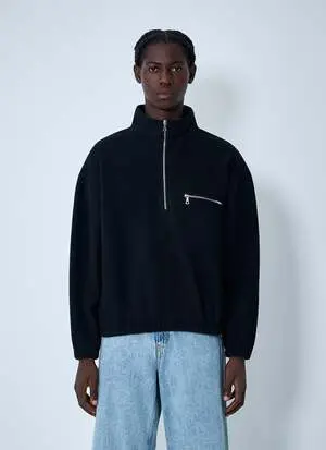 RIER Fleece Sweatshirt - Black