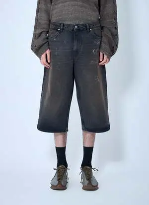 Our Legacy Capri Cut Shorts - Black