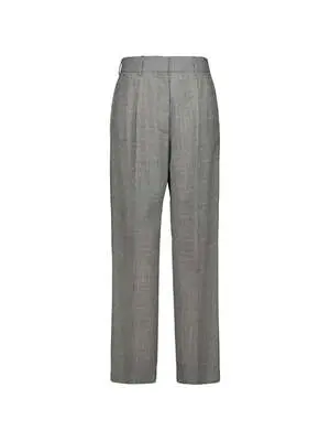 BLAZÉ MILANO Houndstooth Wool Trousers