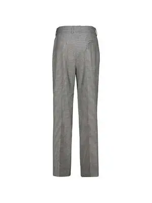 BLAZÉ MILANO Houndstooth Wool Trousers