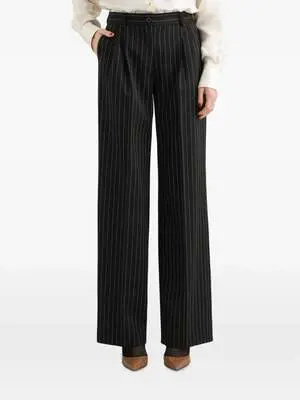 Dolce & Gabbana Pinstripe Wool Trousers