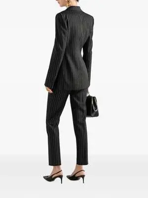 Dolce & Gabbana Single-breasted Turlingon Pinstripe Blazer