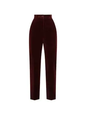 Dolce & Gabbana Velvet Slim Pants