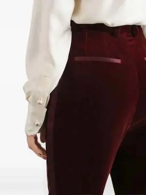 Dolce & Gabbana Velvet Slim Pants