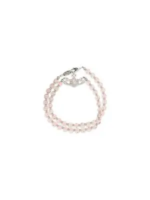 VIVIENNE WESTWOOD Messaline Choker Necklace With Orb Pendant