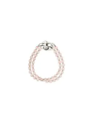 VIVIENNE WESTWOOD Messaline Choker Necklace With Orb Pendant