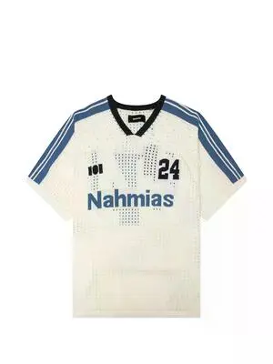 NAHMIAS 24 Logo-print T-shirt