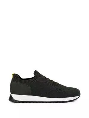 DOUCAL'S Panelled Knit Sneakers - Green