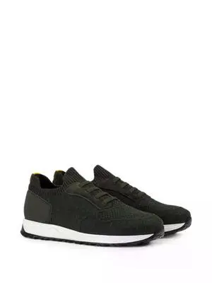 DOUCAL'S Panelled Knit Sneakers