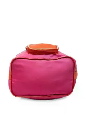 Prada 2000-2013 Mini Bicolor Tessuto Drawstring Bucket Bag