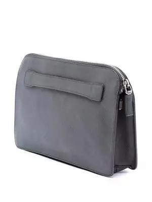 Prada Saffiano Leather Cruise Ship Voyage Clutch Bag
