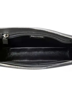 Prada Saffiano Leather Cruise Ship Voyage Clutch Bag