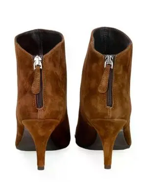 CHANTAL Pointed-toe Rear-zip Ankle Boots