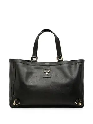 Gucci 2000-2015 Leather Abbey D Ring Tote Bag