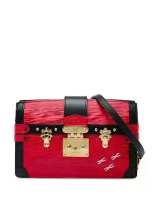 LOUIS VUITTON Epi Trunk Clutch Crossbody Bag - Red