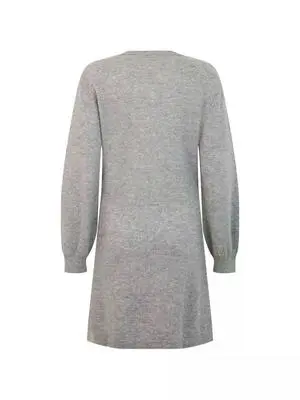 LISA YANG Knotted Mini Dress - Grey