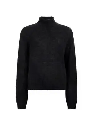 Alberta Ferretti High Neck Long Sleeve Sweater