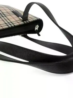 Burberry 2000-2017 House Check Nylon Tote Bag