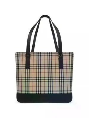 Burberry House Check Nylon Tote Bag