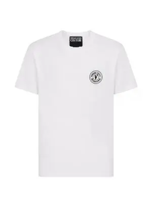 Versace Logo-patch T-shirt