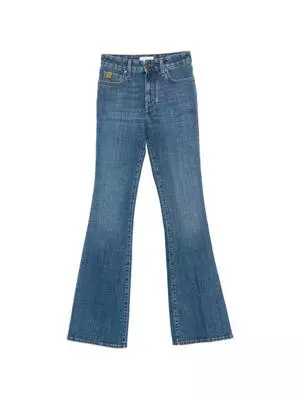 Jacob Cohen Faded Flared Jeans - Blue