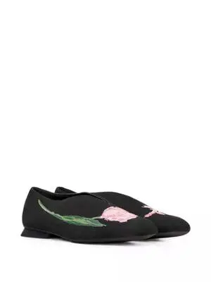 Camper Casi Myra Floral Print Ballet Flats
