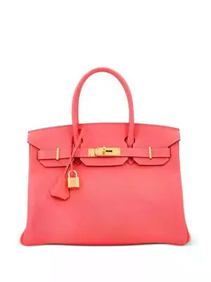 Hermès Birkin Handbag, Epsom Leather, Gold Hardware - Red