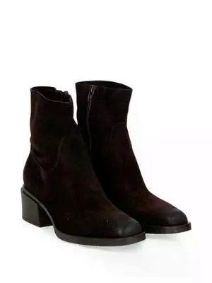 Elena Iachi Square-toe Ankle Boots