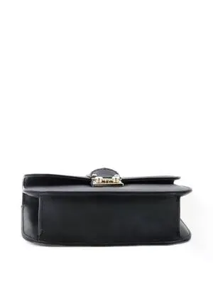 Valentino Garavani Glam Lock Leather Small Shoulder Bag