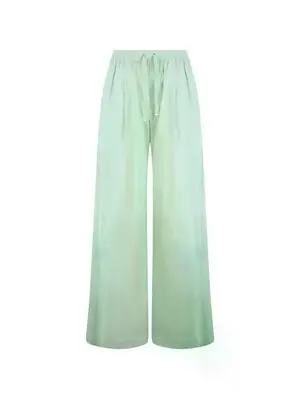 Herno Drawstring Wide-leg Trousers - Green